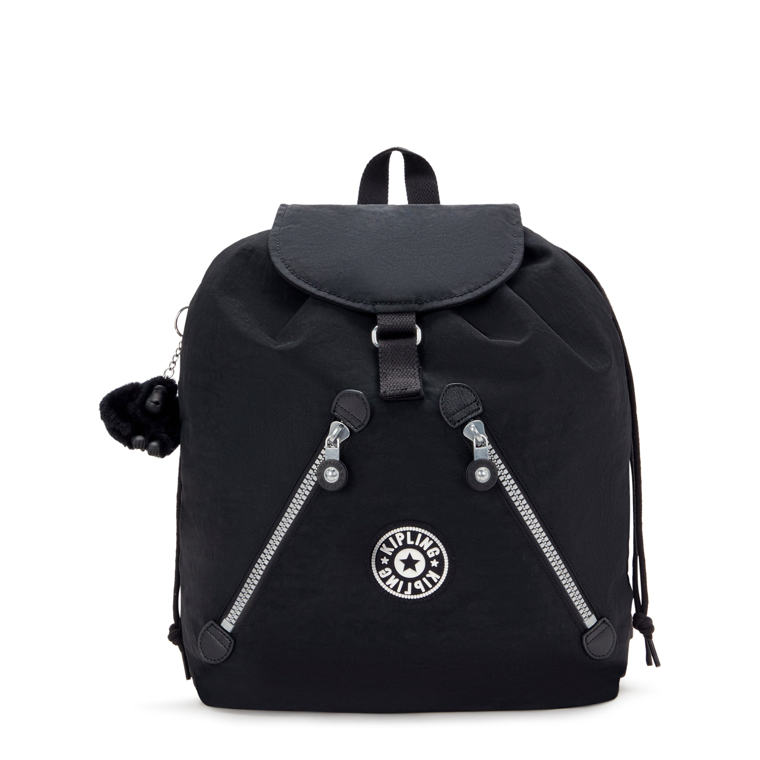 KIPLING-New Fundamental L-Medium backpack-Rapid Black-I7094-1RE ...