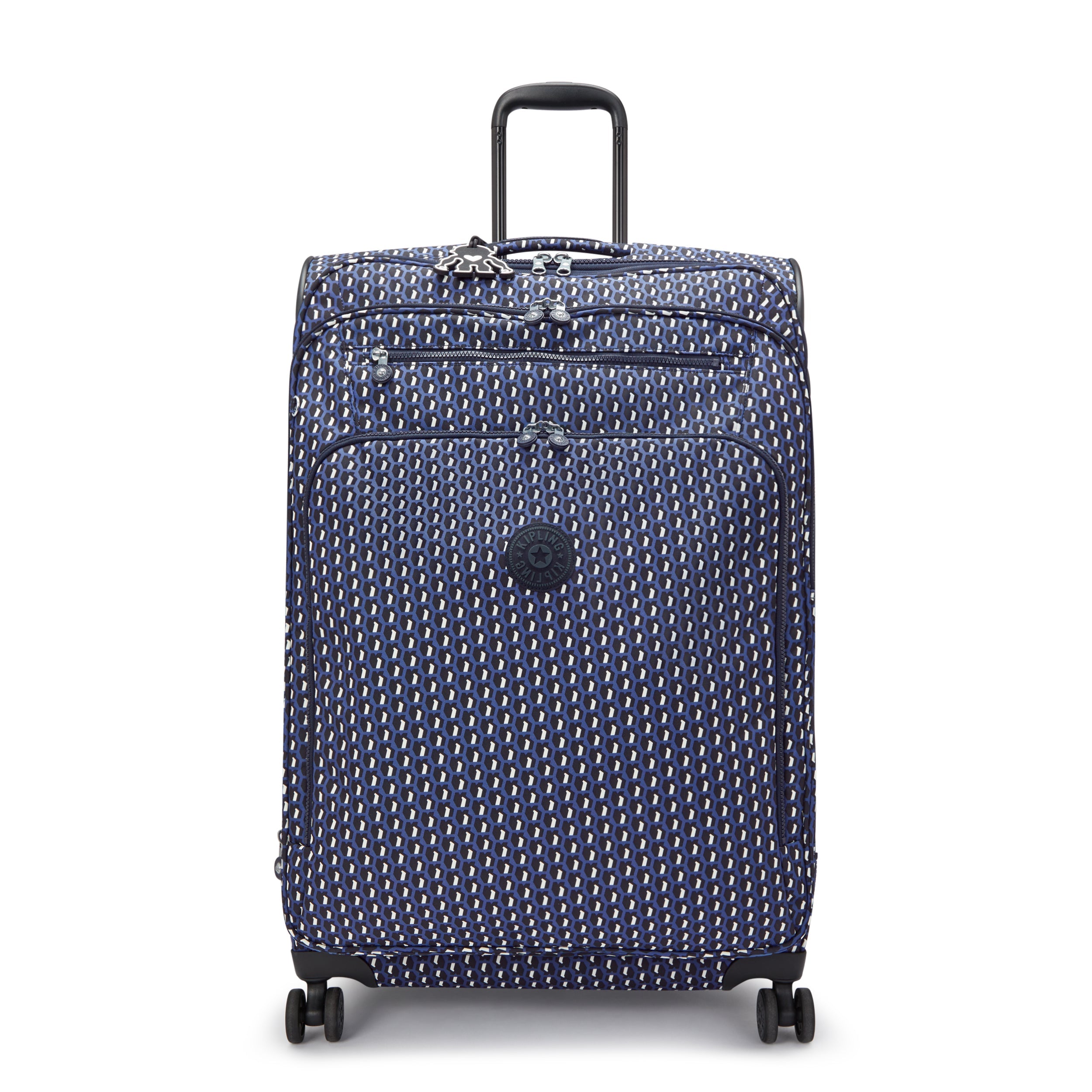 Kipling New Youri Spin L 3D K Blue Large Expandable Spinner I7640-4JS ...