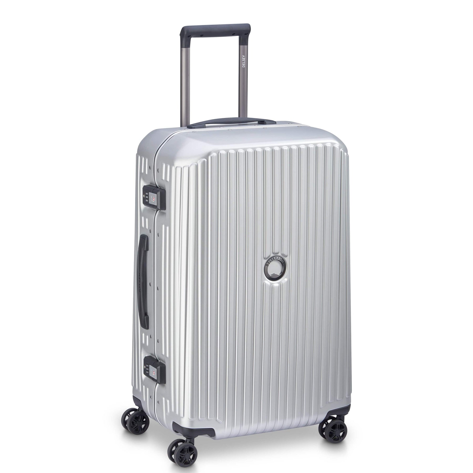 Delsey Securitime Frame 68Cm Hardcase 4 Double Wheel Check-In Luggage ...