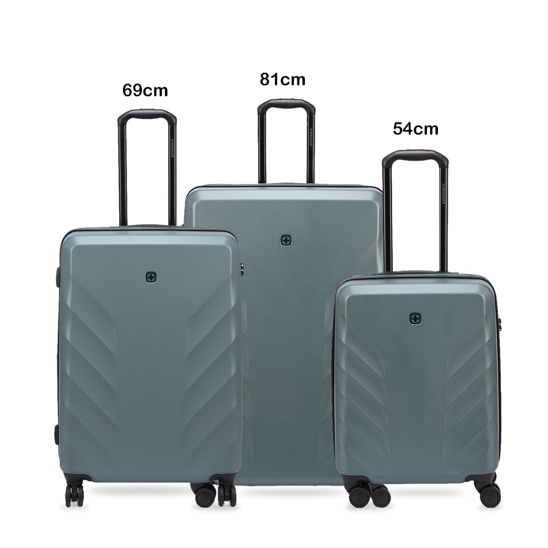 Buy Wenger Motion 3 Piece 54+69+81cm Hardside Expandable Cabin & Check ...
