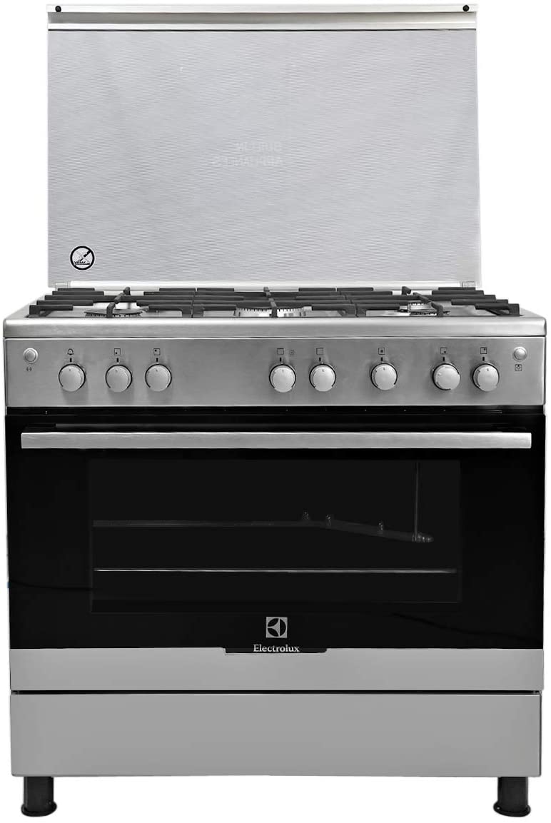 Buy Electrolux 90X60 Gas Cooker , Steel - Ekg913A2Ox (Made In Egypt ...