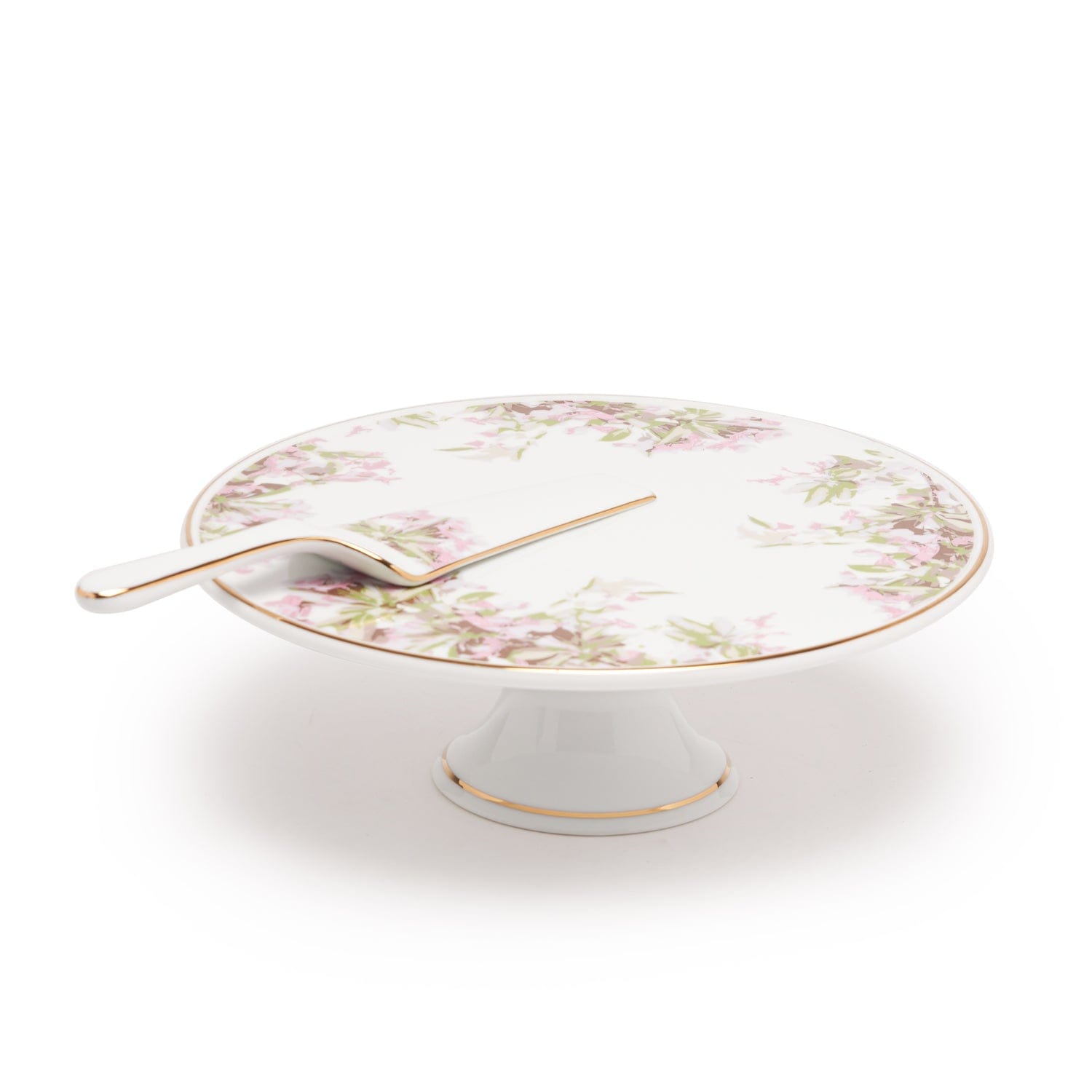 Dankotuwa Magnolia 1Tier Cake Stand With Serving – Jashanmal Kuwait