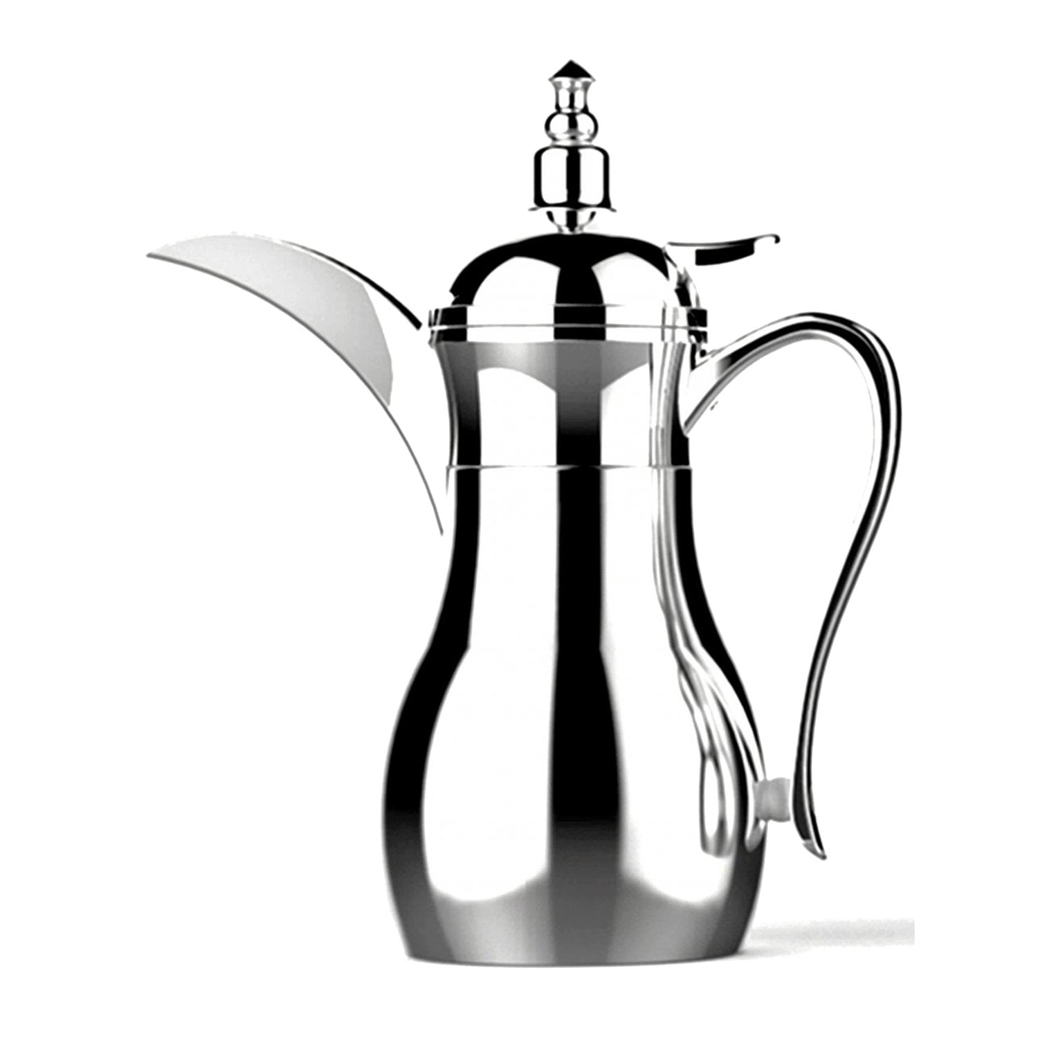 Xtra Nano Arabic Coffee Mini Dallah - Silver, 0.25 Litre - S-0315 ...